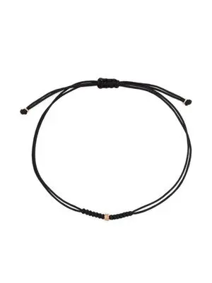 ANIL ARJANDAS 18kt Rose Gold Ministopper Diamond Cord Bracelet - Pink