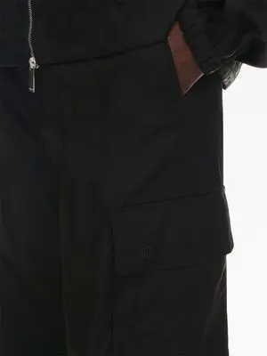 Off-White Mid-rise Cargo Trousers - Black
