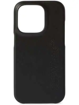 Off-White Bookish Iphone 14 Pro Case - Black