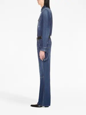 Off-White Long-sleeve Denim Shirt