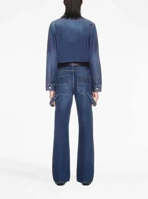 Off-White Long-sleeve Denim Shirt