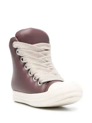 Rick Owens Padded Lace-up High-top Sneakers