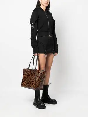 Zadig&Voltaire Le Borderline Leopard-print Tote Bag - Brown