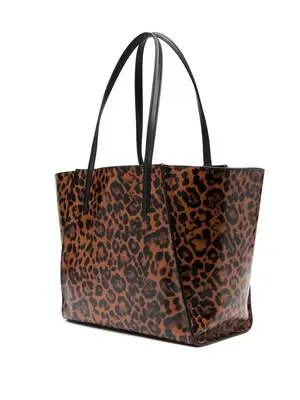 Zadig&Voltaire Le Borderline Leopard-print Tote Bag - Brown