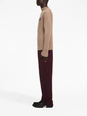 Off-White Logo-intarsia Wool Jumper
