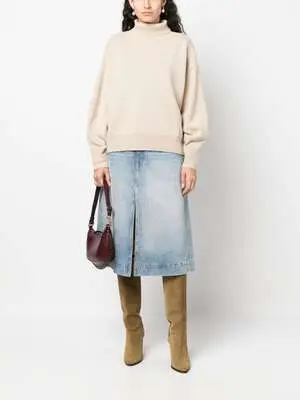 Isabel Marant Aspen Cashmere Sweater - Neutrals