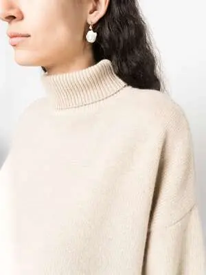 Isabel Marant Aspen Cashmere Sweater - Neutrals