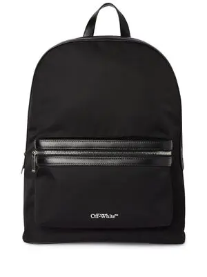 Off-White Core Logo-print Backpack - Black