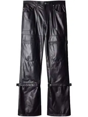 Off-White Carpenter Leather Trousers