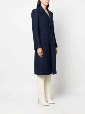 Patrizia Pepe Double-breasted Wool-blend Coat