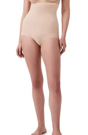 Spanx Spanxsculpt™ Seamless Power High-waisted Brief - Oat