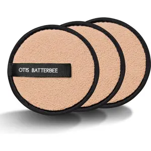 OTIS BATTERBEE Set Of 3 Makeup Remover Disks - Beige