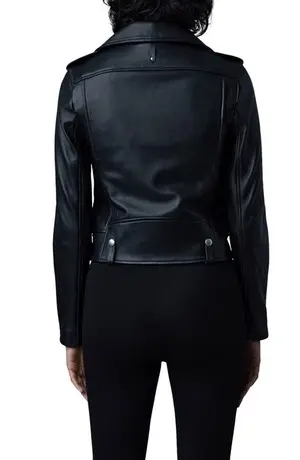 Mackage Baya Leather Moto Jacket