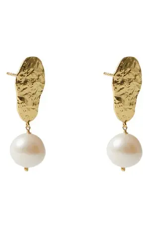 Argento Vivo Pearl Earrings