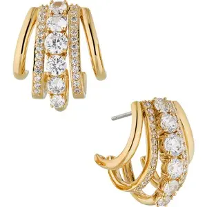 NADRI Nadri Cleo J Hoop Earrings
