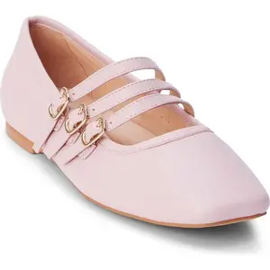 Matisse Nova Strappy Ballet Flat - Light Pink