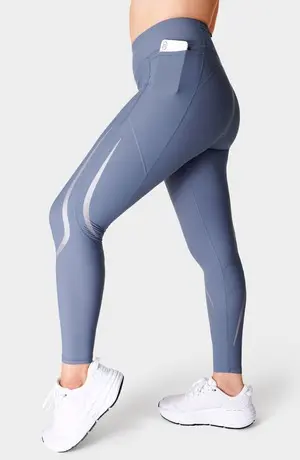 Sweaty Betty Zero Gravity Illuminate Leggings - Endless Blue