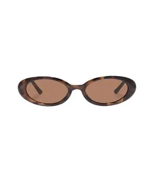 AIRE Fornax 53mm Oval Sunglasses - Dark Tort