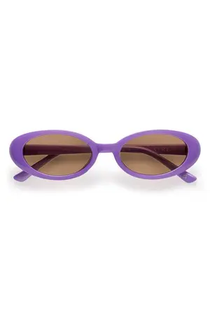 AIRE AIRE Fornax 53mm Oval Sunglasses Lilac