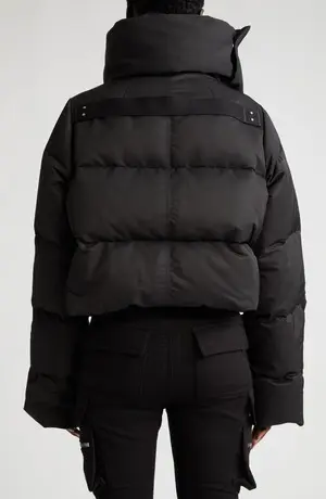 Rick Owens Funnel Neck Puffer Jacket