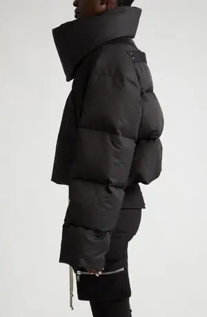 Rick Owens Funnel Neck Puffer Jacket