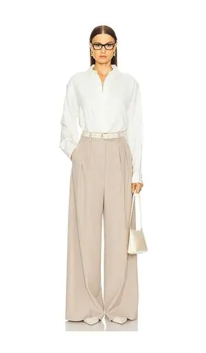 ANINE BING Braxton Shirt - Ivory