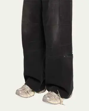 Balenciaga 3xl Mesh Runner Sneakers - Eggshell