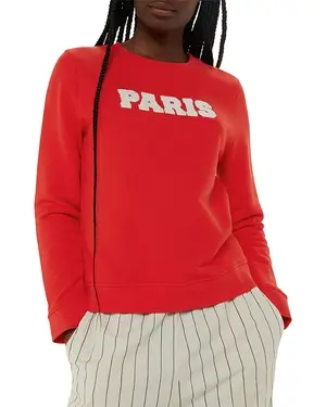 Whistles Cotton Crewneck Sweatshirt