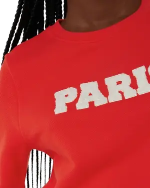 Whistles Cotton Crewneck Sweatshirt