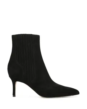Veronica Beard Lisa 70 Boots - Black Suede
