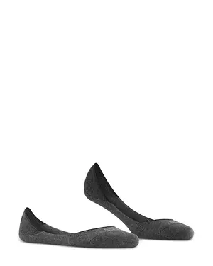 Falke Step Medium Cut Invisible Socks - Black