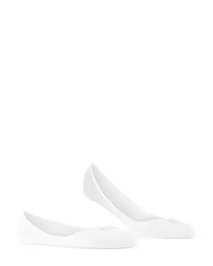 Falke Step Medium Cut Invisible Socks - White