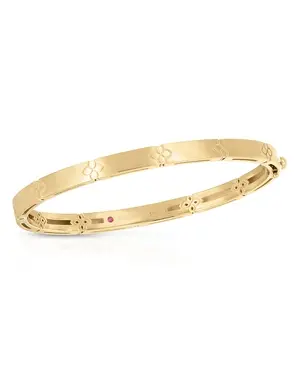 Roberto Coin 18k Yellow Love In Verona Bangle - Gold