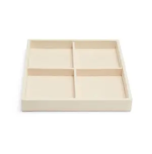 Wolf Vault Half Insert Tray Bracelet - Beige