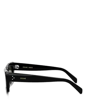 Celine Bold 3 Dots Rectangular Sunglasses