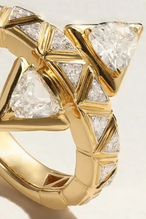 Marina B Triangoli Freccia 18-karat Diamond Ring