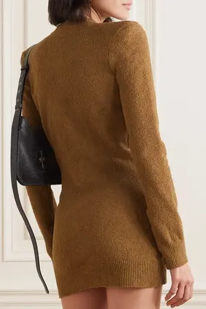 Wardrobe.NYC Cotton-blend Slim Fit Cardigan