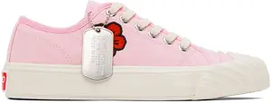 Kenzo Kenzo Pink Kenzo Paris Boke Flower Sneakers Faded Pink