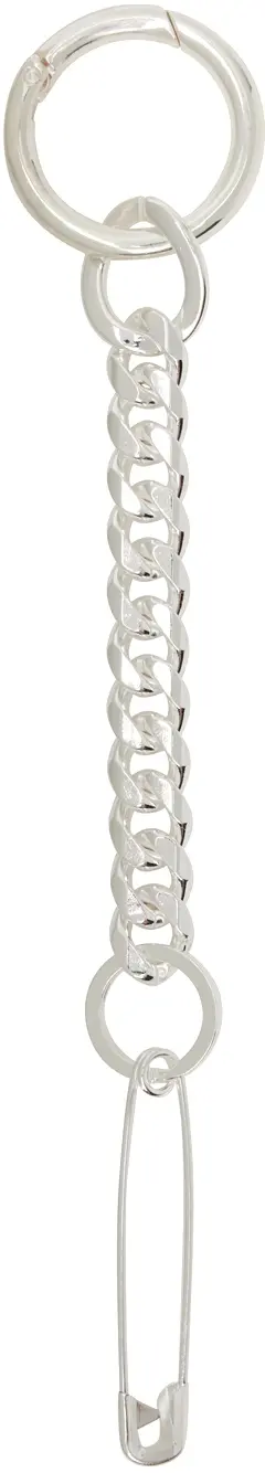 MARTINE ALI Martine Ali Silver Link Keychain - Silver