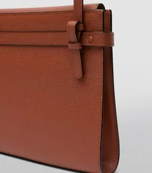 VALEXTRA Leather Brera B-tracollina Cross-body Bag