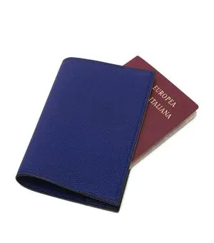 VALEXTRA Leather Passport Holder