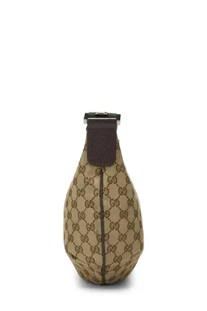 Gucci Original Gg Canvas Web Round Bag