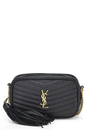 Saint Laurent Quilted Calfskin Lou Camera Bag Mini