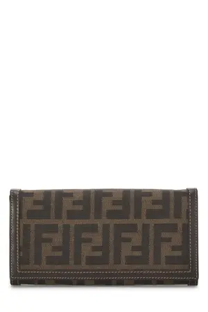 Fendi Zucca Canvas Long Wallet