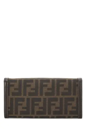 Fendi Zucca Canvas Long Wallet