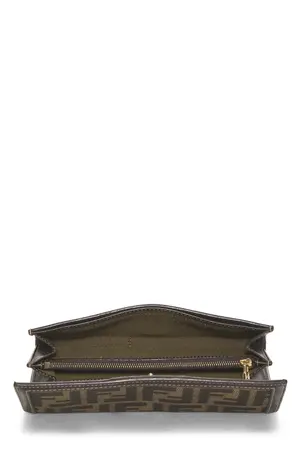 Fendi Zucca Canvas Long Wallet