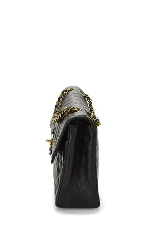 Chanel Quilted Lambskin Circle Lock Half Flap