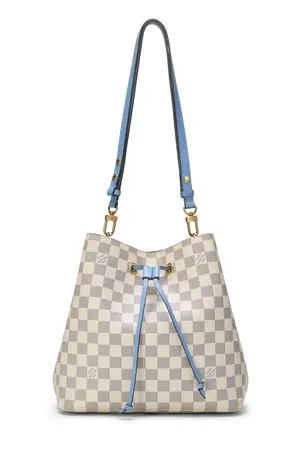 LOUIS VUITTON Damier Azur Neo Bucket Bag - Blue