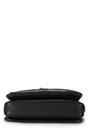 LOUIS VUITTON Monogram Empreinte Pochette Metis - Black