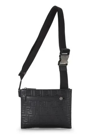 Fendi Zucca Leather Waist Pouch